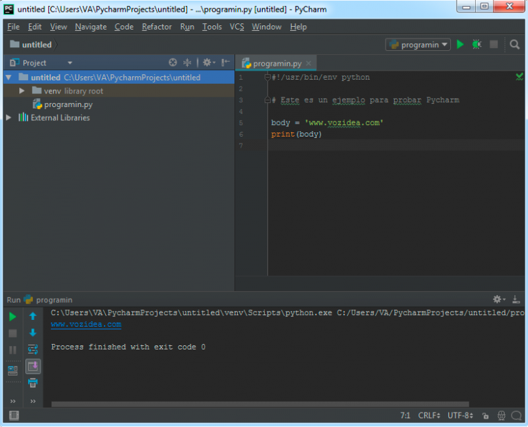 PyCharm, quizás el mejor IDE para programar en Python - Vozidea.com