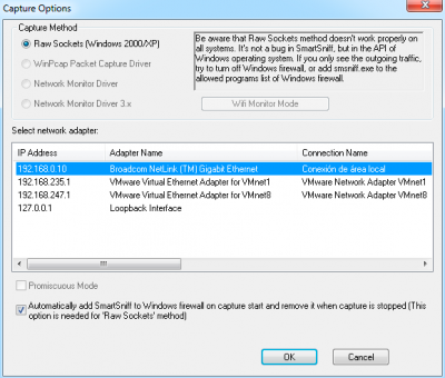 SmartSniff una alternativa a WireShark portable y sencilla - Vozidea.com